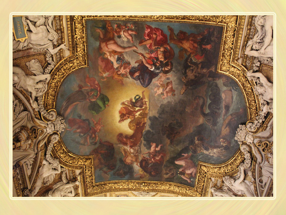 Python (dragon) et Apollon - caducées-art