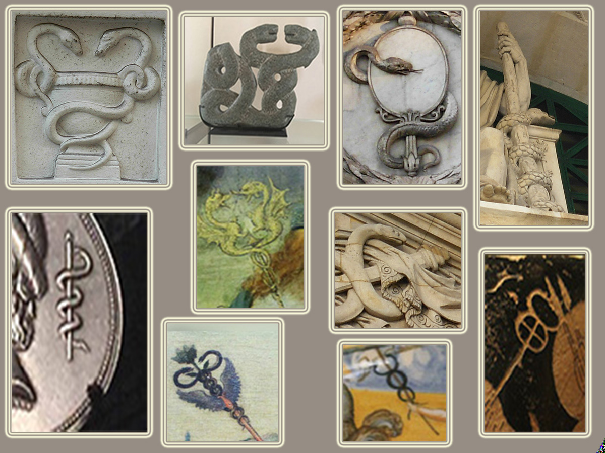 Caducées et mythologie - caducées-art